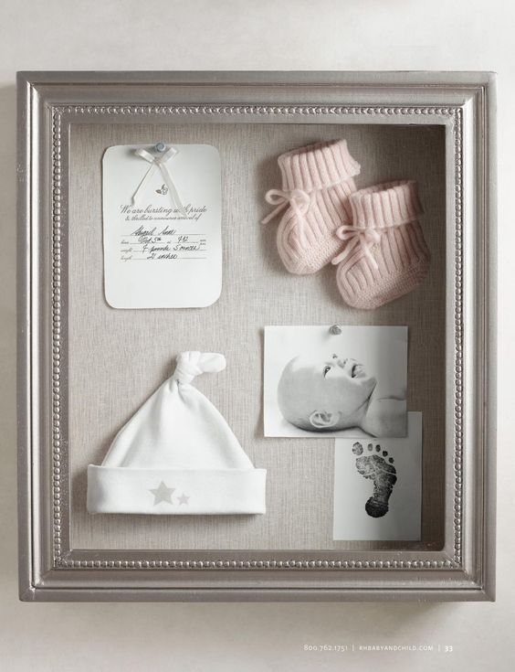 Go Ask Mum How to Use Shadow Boxes to Preserve Your Baby’s Memories ...