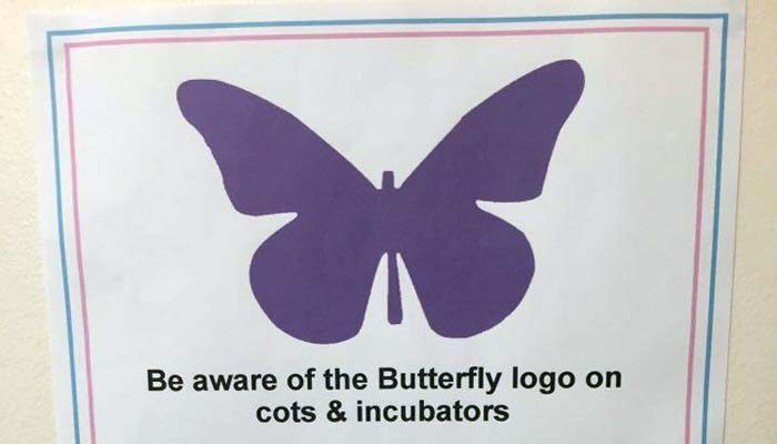 Go Ask Mum Grieving Mum Creates Purple Butterfly Stickers to Help Other ...