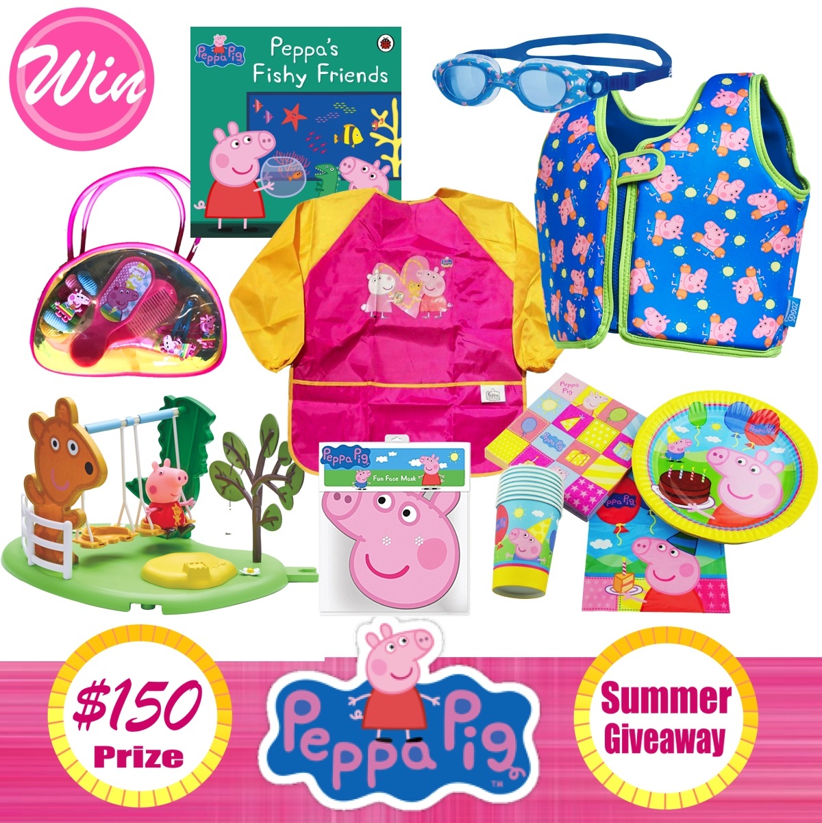Go Ask Mum Win a Peppa Pig Summer Party Prize Pack Worth $150 - Go Ask Mum