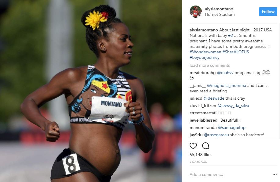 Go Ask Mum This 5 Month Pregnant Olympic Athlete Will Amaze You! - Go ...